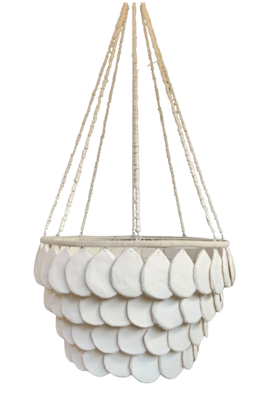 'Sereana' Coconut Shell Drum Pendant Light – BisqueTraders