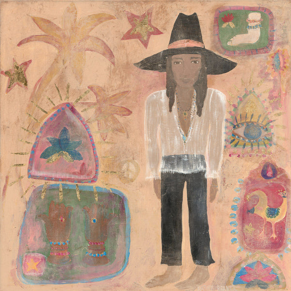 'Arki' print of Kathy Brauer original artwork – BisqueTraders